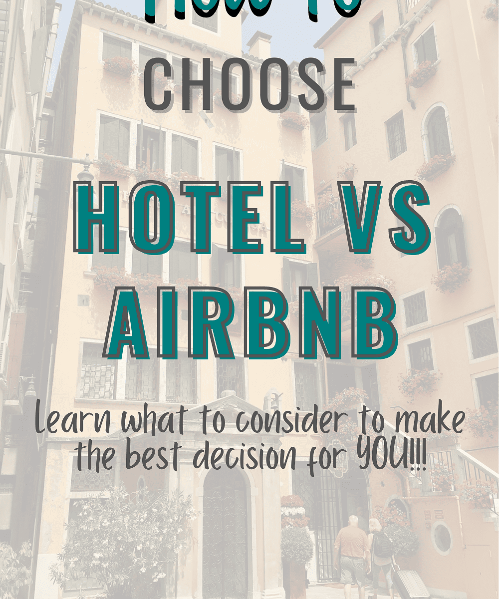 Hotel vs Airbnb - How to pick the right option? - Serenity Made Easy