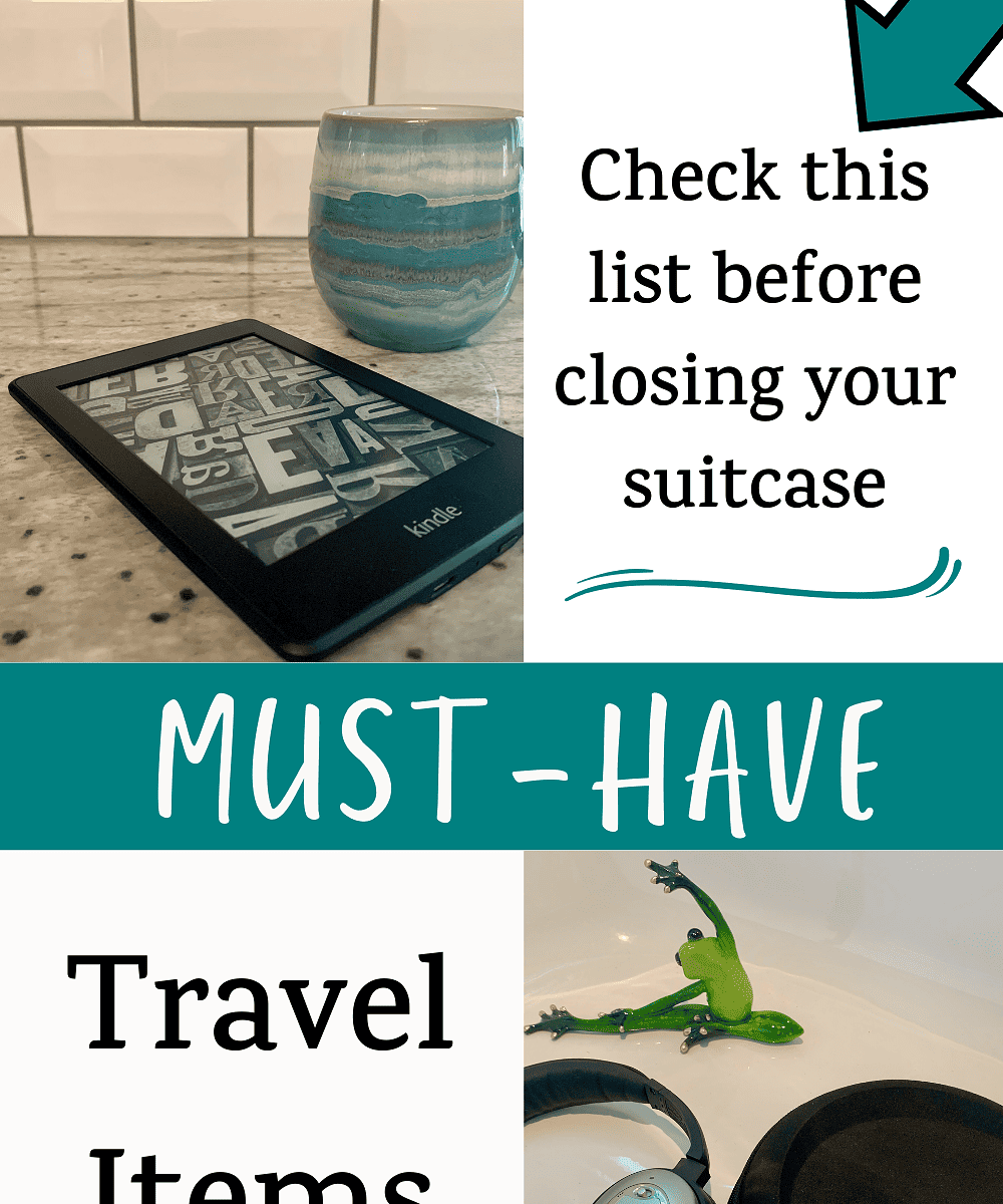 Travel items - the basics you need to have - Serenity Made Easy
